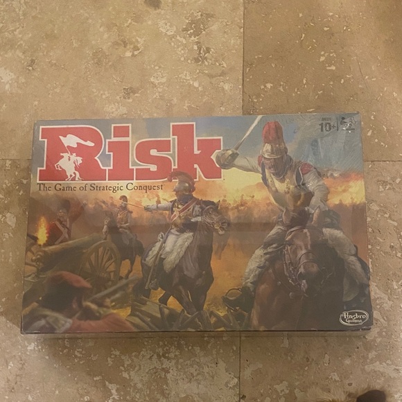 Hasbro | Games | Hasbro Risk Board Game Red And Blue Edition | Poshmark